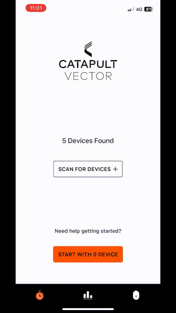 Mapping Devices to Athletes – Vector Core