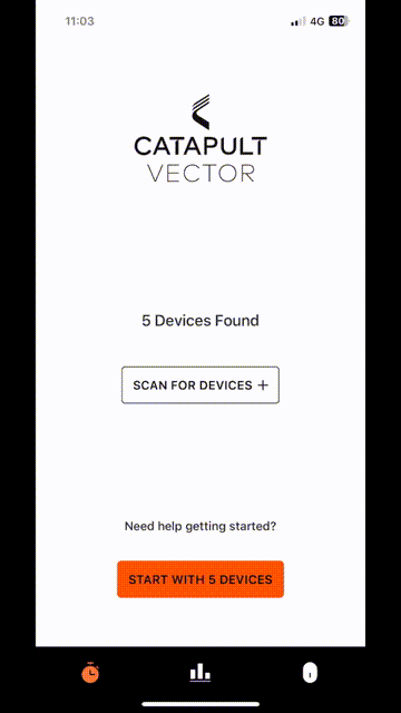 Mapping Devices to Athletes – Vector Core